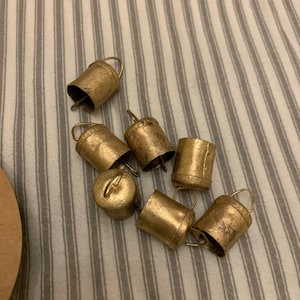 Bells on String With BLUE Ceramic Beads Rustic Windchime - Etsy