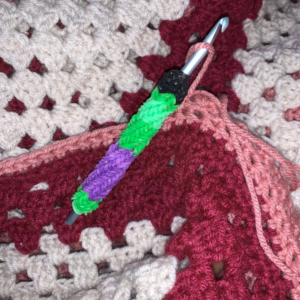 Custom Made Crochet Grippies by Shortie (you Choice Hook Size, Color ...