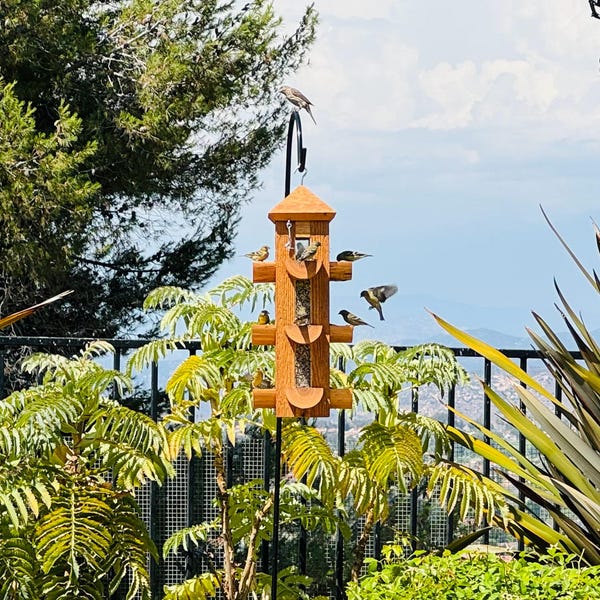 Tray Bird Feeder, Bird Seed Catcher, Bird Feeder Catchers - Handmade ...