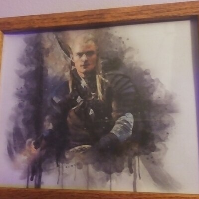 Legolas Watercolor Printable, Legolas Art Print, LOTR Art, LOTR Print ...