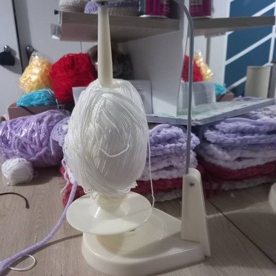 Wool Jeanie the Magnetic Yarn Ball Holder Which Feeds by Revolving the ...