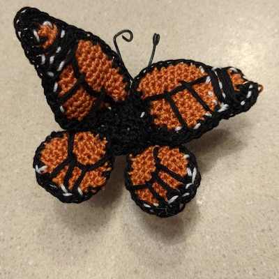 Butterfly Amigurumi Crochet Pattern Monarch Butterfly Crochet Pattern ...
