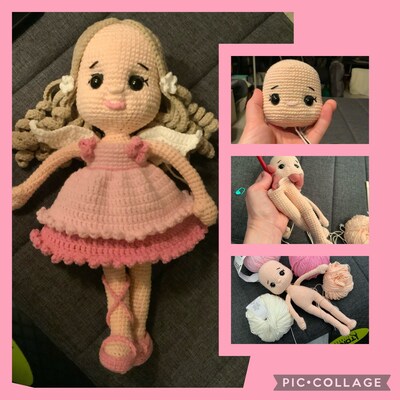 Fairy Girl Lila English Pattern - Etsy