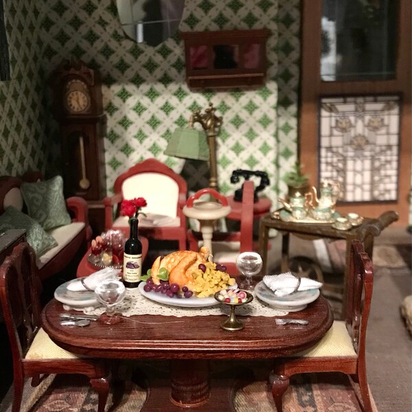 Vintage Miniature Dollhouse Nursery Furniture - Etsy