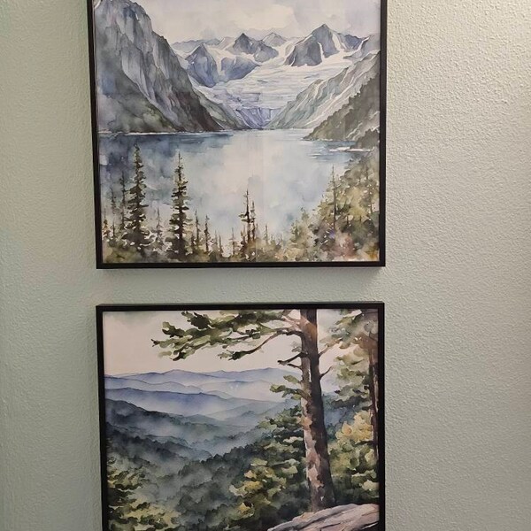 Acadia National Park Art, Acadia National Park Painting, Acadia ...