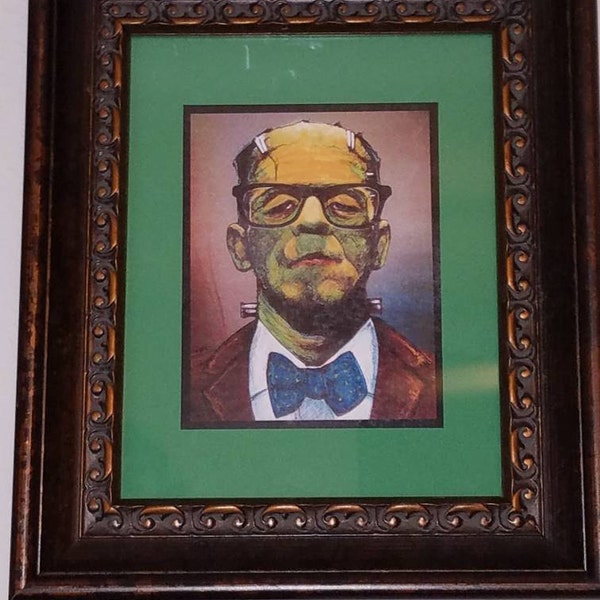 Professor Frankenstein - Classic Monsters Creature Glasses Bowtie ...