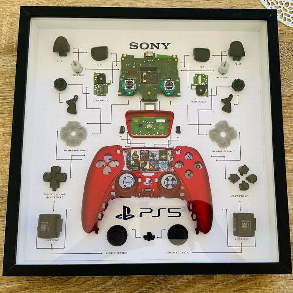Download Playstation 5 Controller Framed, DUALSENSE Controller Teardown ...