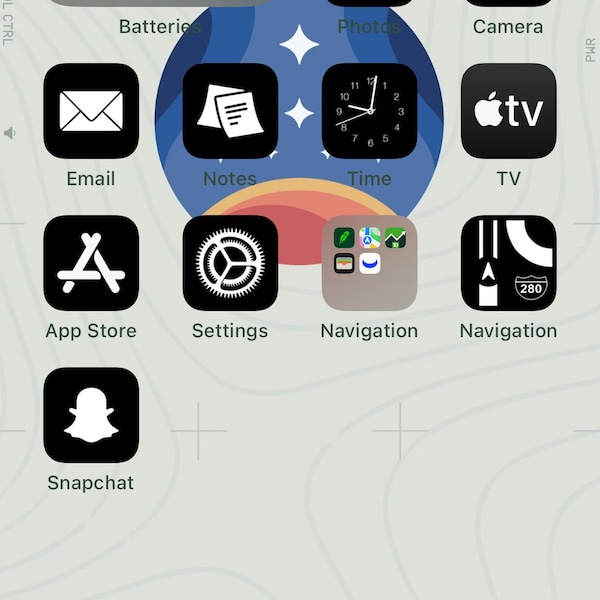 Ios App Icon Bundle - Black (95 Icons) - Etsy