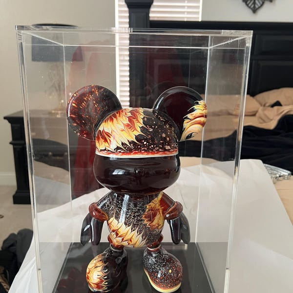 Custom Acrylic Box With Black Base - Etsy