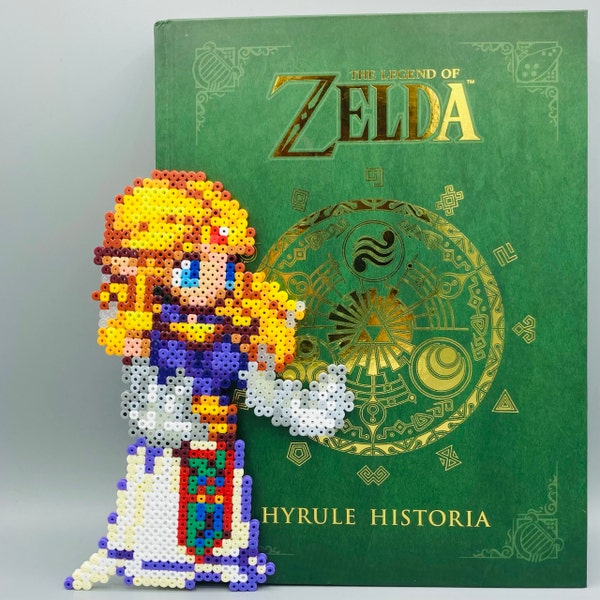 Zelda and Sheik Pixel Art - Etsy