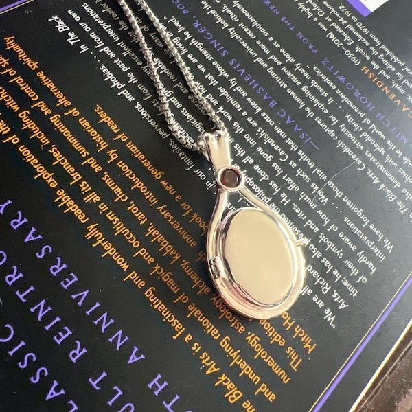 Real H2O Locket Just Add Water Photo Picture Oval Round Locket Engraved ...