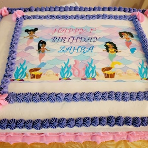 Black Mermaid Coloring Pages for Kids, African American Mermaid ...