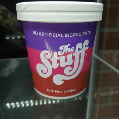 The Stuff Movie Replica Prop Tub RARE - Etsy