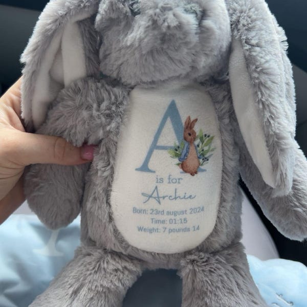 Personalised First Birthday Safari Blue Dungarees I Am One Today ...