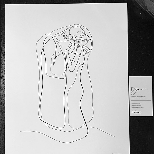 LGBTQ One Line Art by Withoneline Eros No. 1 Lesbian, Bisexual Pride ...