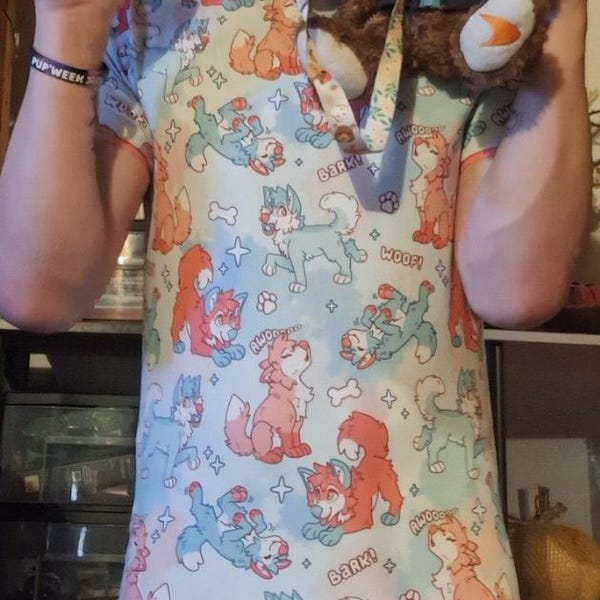 Wolf Puppies - ABDL Bodysuit - Etsy