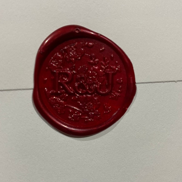 Floral - Premium Multi-layer Wax Seal Stamp Template by Get Marked ...