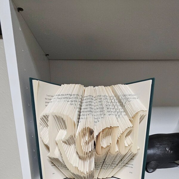 OWL Book Fold Pattern 2 Different Sizes Included 378 and 422 Pages Diy ...