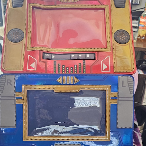 LIMITED QUANTITY Transformers Holographic Blue Soundwave Itabag ...