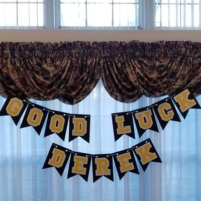 Graduation Banner Large Graduation Banner With Varsity Letters Perfect ...