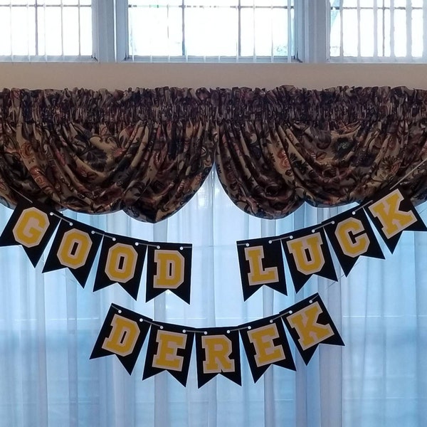 Graduation Banner Large Graduation Banner With Varsity Letters Perfect ...