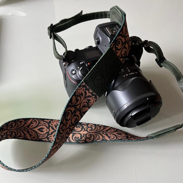 Custom Camera Straps, Personalized Camera Strap, Gift for Women ...