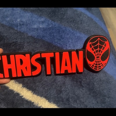 Personalized Superhero Name Plate, Avengers Desk Plate, Marvel Comics ...