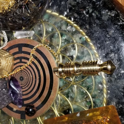 Ibrahim Karim Divination Tools Universal Metal Pendulum for Energy ...