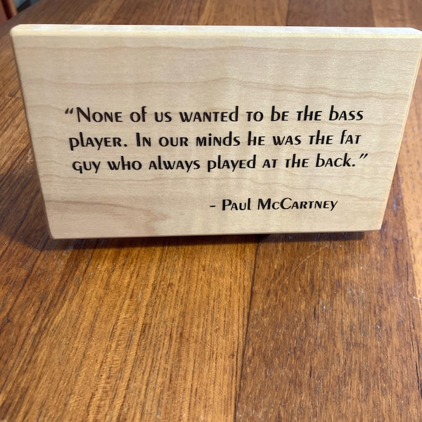 Inspirational Personalized Quote Sign, Wood Plaque, 3.5" X 6" Sign ...