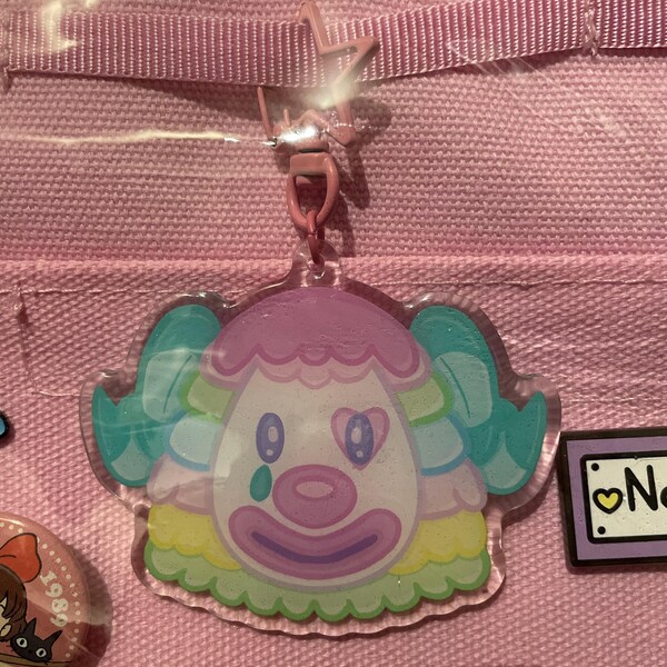 Clown Kawaii Necklace // Kidcore Clowncore Fairy Kei Decora - Etsy