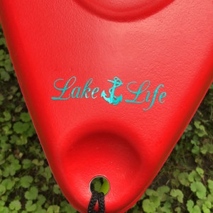 Lake Life Decal Lake Decal Pontoon Decal Lake Car Vinyl Decal Outdoors ...