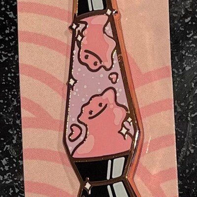 Ditto Lava Lamp Enamel Pin - Etsy