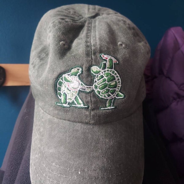 Grateful Dead Terrapin Station Turtles Hat - Embroidered Cotton Twill ...