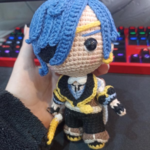 Genshin Impact Crochet Plush, Arlecchino, Columbina, Furina, Navia ...