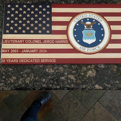 Personalized Wood Engraved Military Wall Plaques, Army, Navy, Coast ...