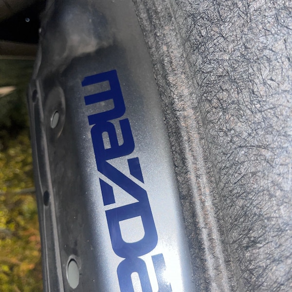 Mazda Logo Vinyl Decal - Bumper Sticker Miata Mx-5 Car Decal - Etsy