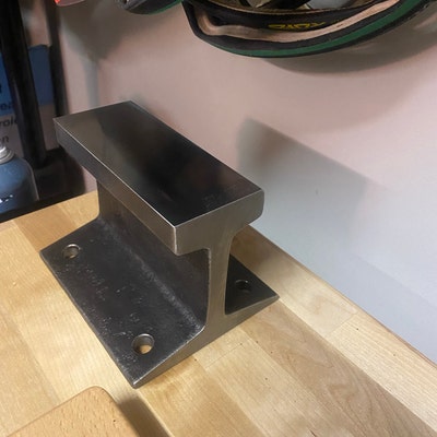 Railroad Track Anvil With Mounting Holes - Etsy