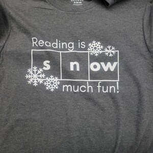 Reading is Snow Much Fun SVG, Winter Reading Svg, Reading ...