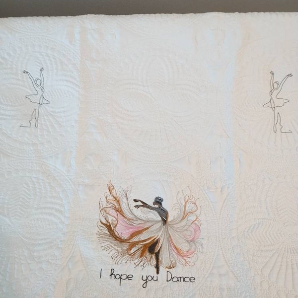 Royal Embroidery Pattern, Ballerina Embroidery Machine Design, Dancer ...