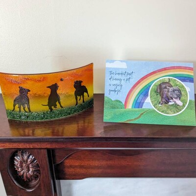 Small Treat Jar/storage With cockapoo Etching to the Front Perfect Gift ...