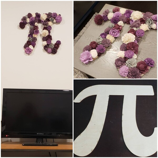 Pi Symbol Wood Cutout - Birch Craft Shape for Painting - Etsy