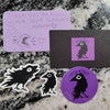 Crow Logo Sticker - Etsy