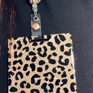 Cheetah Badge Buddy Badge Buddy Leopard Badge Buddy Gold - Etsy
