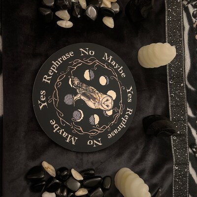 Fearless Sigil, Oval Tile Wall Hanging - Etsy