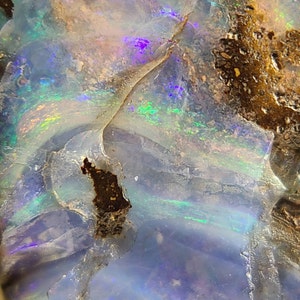 Bismuth Crystal Rainbow Steps Blue Green Wizard of OZ Castle | Etsy