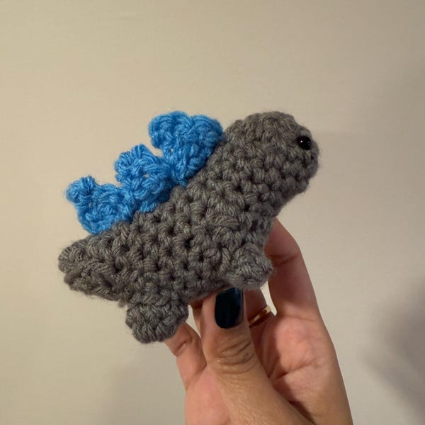Godzilla Crochet Plushie Pattern: Amigurumi Dinosaur (PDF Pattern) - Etsy