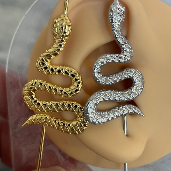 Bar Ear Cuff Bar Ear Pin Hook Ear Cuff Cartilage Earring Sword Ear Pin ...