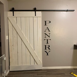 Pantry Vertical Decal Vinyl Sticker Kitchen Decor Family Pantry Kitchen ...