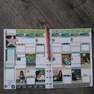 BLACK HISTORY Month Printable Weekly Planner Kit Black Girl | Etsy