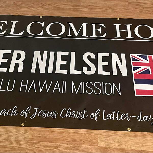 LDS Return Missionary Airport Printable Signs, Welcome Home Airport ...